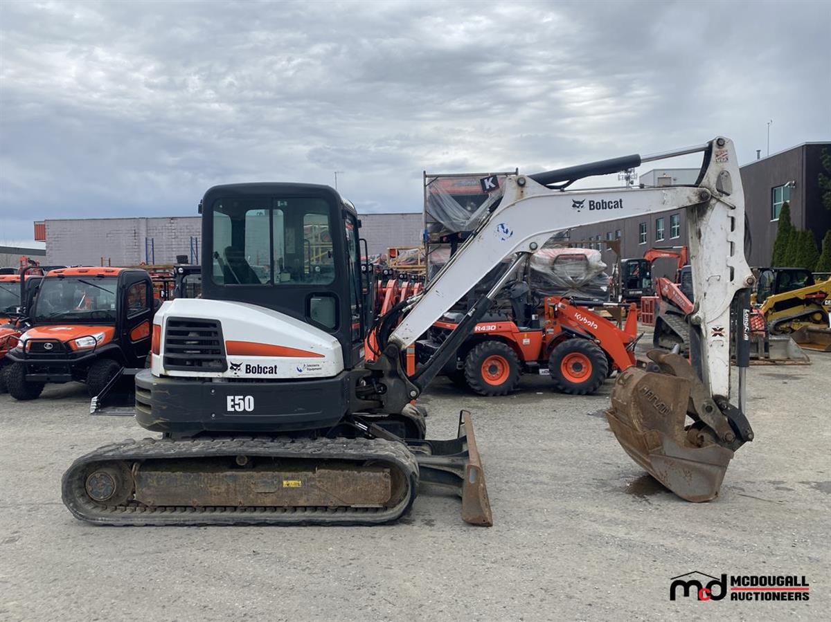 2019 Bobcat E50 Mini Excavator